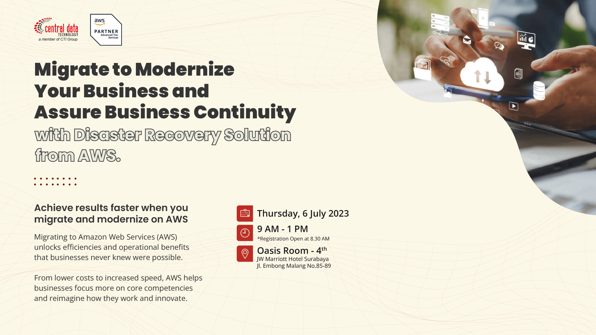 Events - Central Data Technology