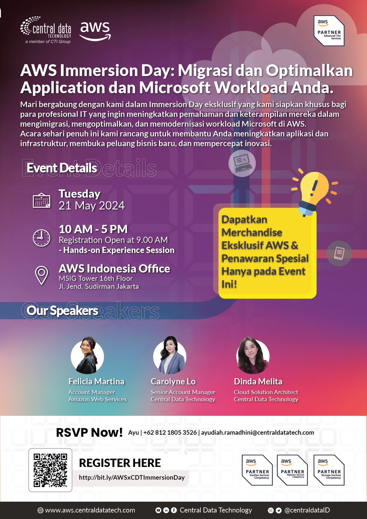 AWS Immersion Day: Migrasi dan Optimalkan Application dan Microsoft Workload Anda - Central Data ...